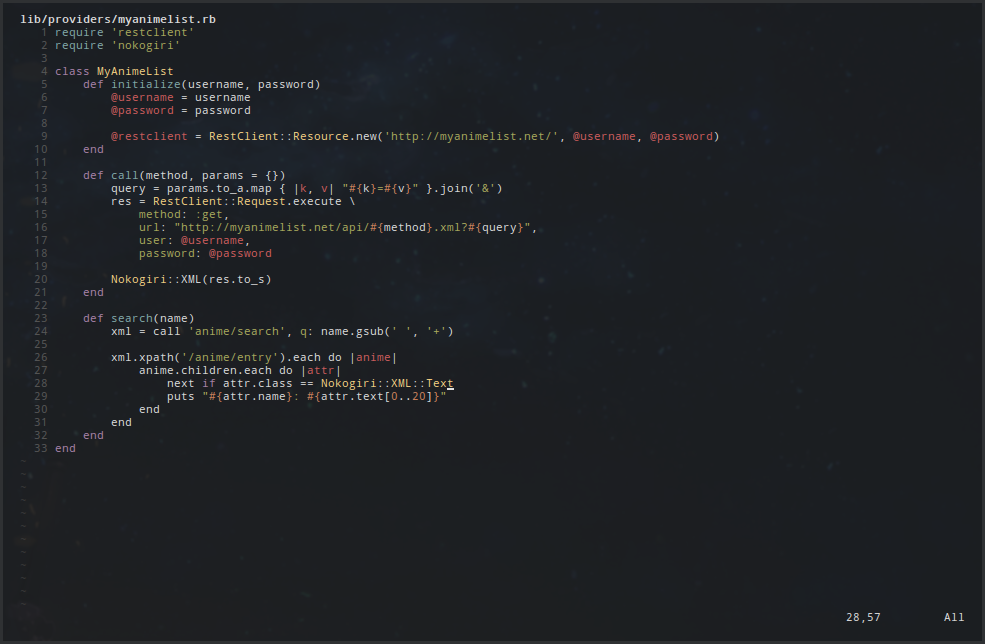 vim porn 2! (post your vim screenshots) : r/vim